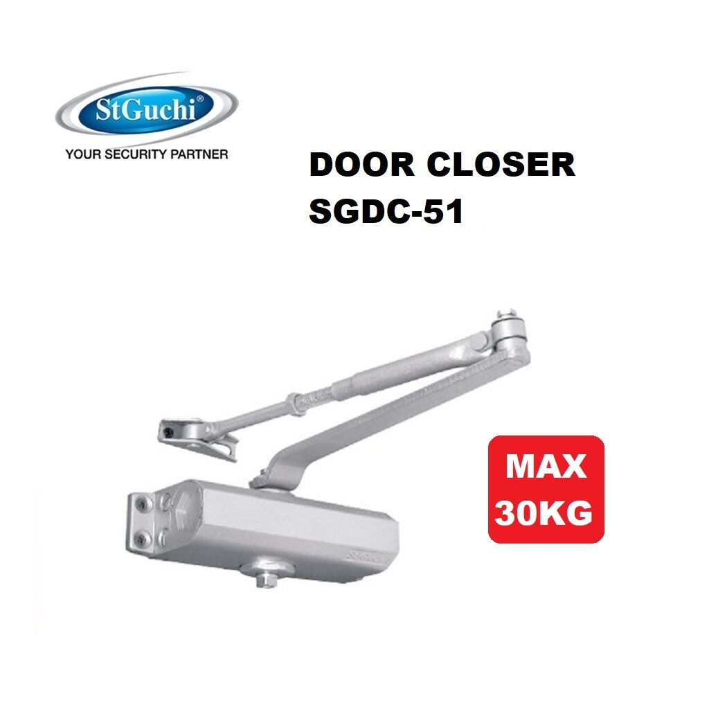 ST GUCHI DOOR CLOSER 2 SPEED ADJUSTMENT - SGDC-51/51H/52/72H/523BC | Lazada