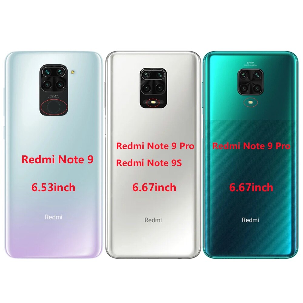 For xiaomi Redmi Note 9 Case Soft Silicon Back Cover For Redmi Note9 ...