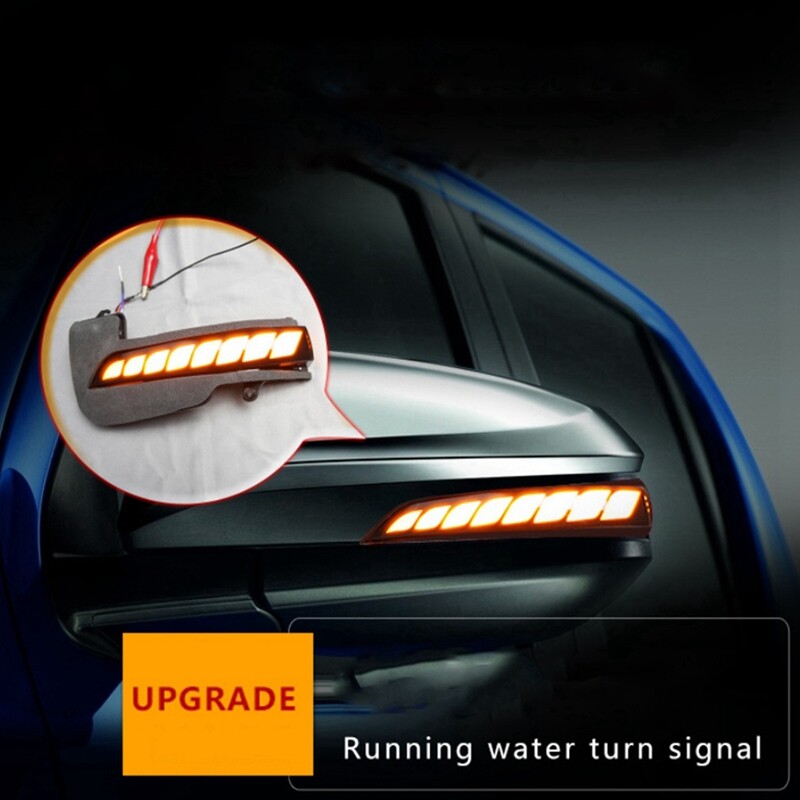 LED Dynamic Turn Signal Side Rearview Mirror Indicator Blinker Light ...
