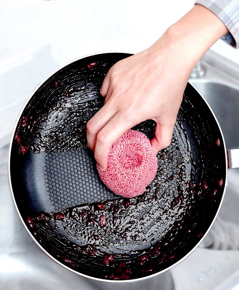 [PANDHY'S] Kitchen Cleaning Ball Nano Fiber Cleaning Brush Magic ...