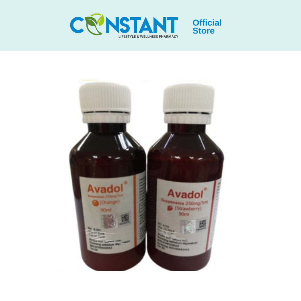 Avadol Suspension 250mg 90ml | Lazada