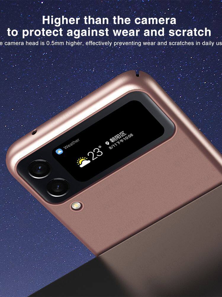 Samsung Z Flip 4พับ4กันกระแทกฝาครอบด้านล่างโทรศัพท์ความปลอดภัย ...