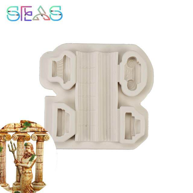 [TTESS66] Silicone Molds Cake Free shipping Ancient Roman Architecture ...