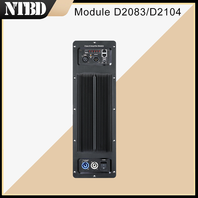 NTBD D2083/D2104 DSP Class D สำหรับลำโพงซับวูฟเฟอร์เครื่องขยายเสียง ...