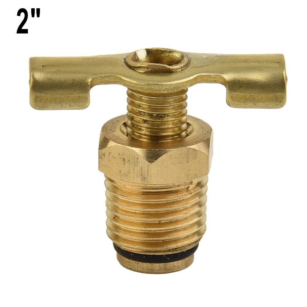 Toolstar Brass Blowdown Valve 1/4 BSP Thread Drain Plug/tap For Air ...