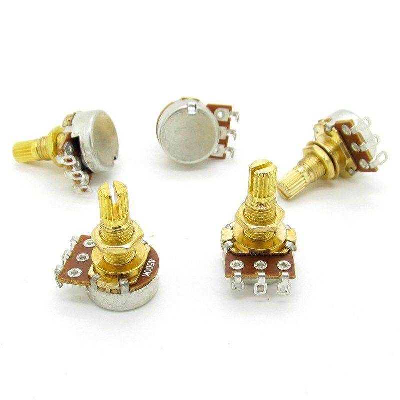 Guitar Potentiometer Audio Volume&Tone Pots Switch Control A500k Split ...
