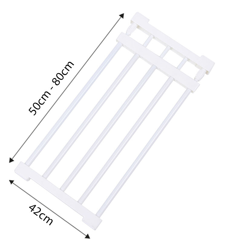 Abby & Co Adjustable Closet Shelf Storage Rack, Cabinet Organizer Shelf ...