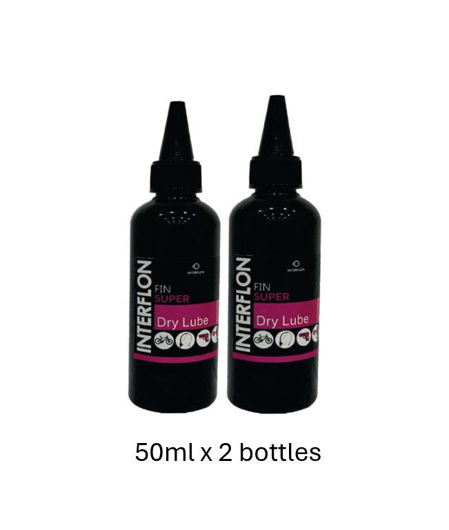 INTERFLON FIN SUPER DRY LUBE (50ml / 100ml) Lubrication Dry Lube ...