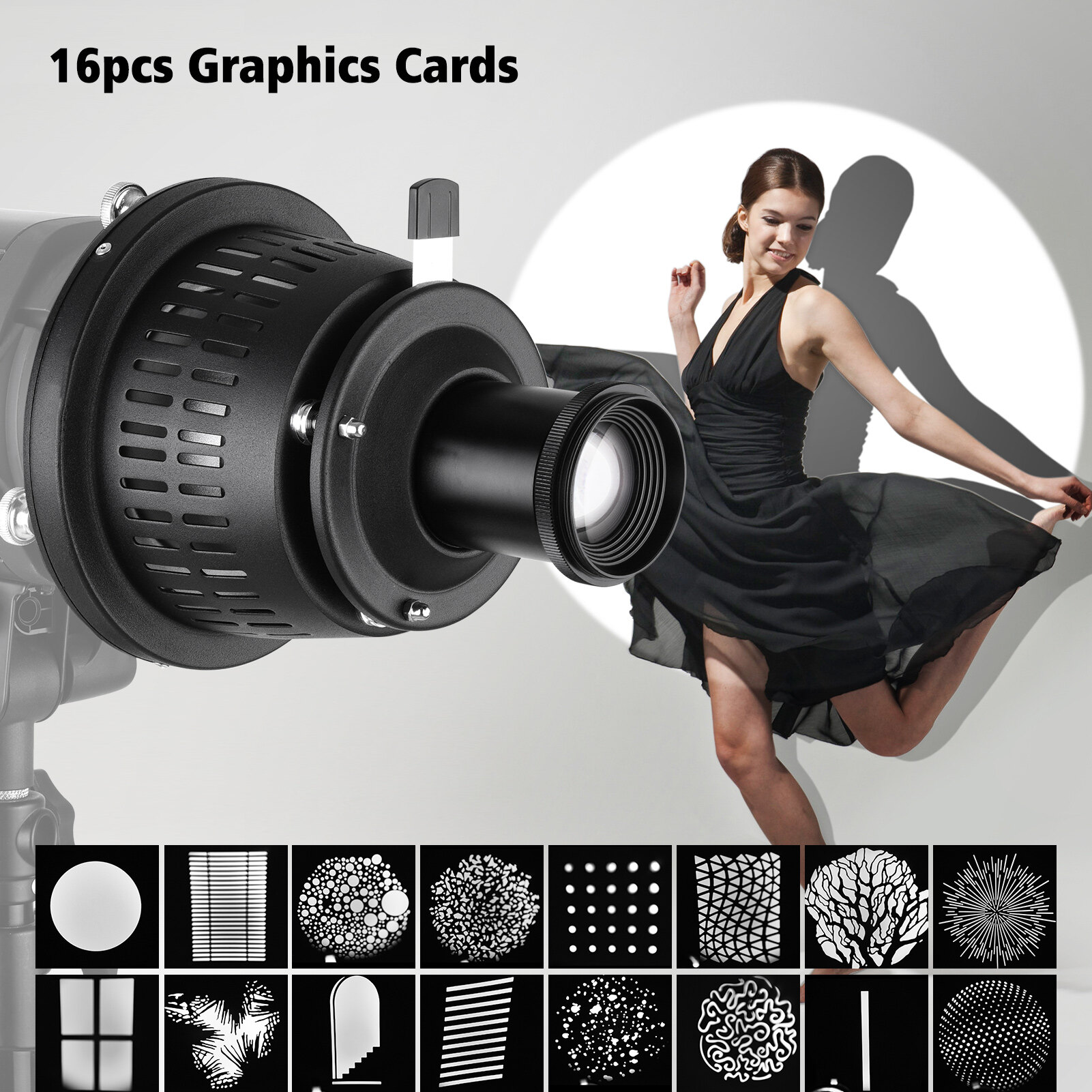 Bowens Mount Optical Snoot Conical Focalize Condenser Art Special ...