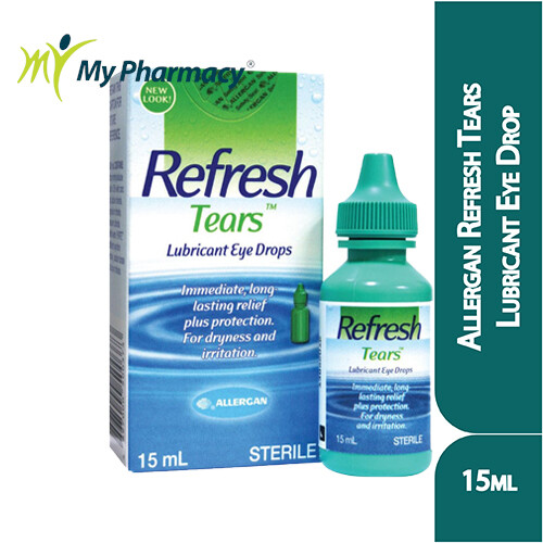 ALLERGAN REFRESH TEARS LUBRICANT EYE DROP 15ML | Lazada