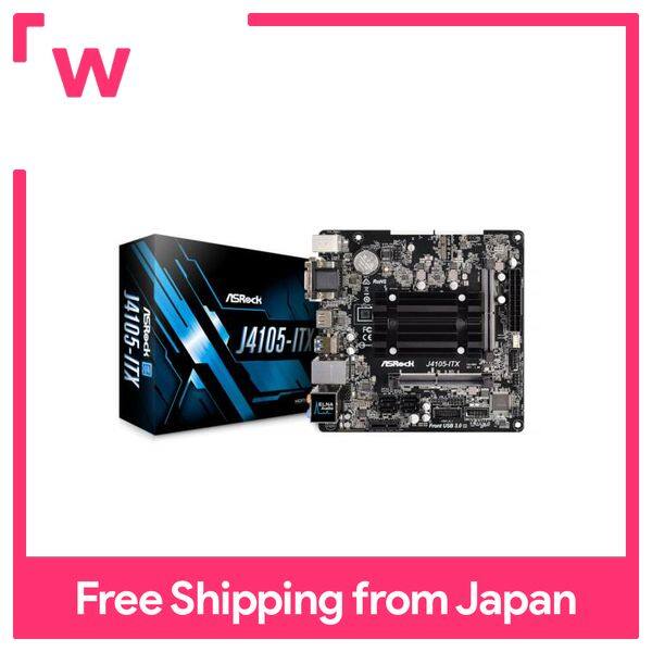 ASRock Intel Quad-Core Processor J4105ชิปเซ็ตMini ITXเมนบอร์ด - want jp ...