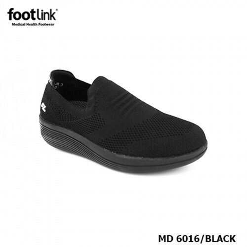 Footlink Ladies Light Weight Shoe 6016 Black | Lazada