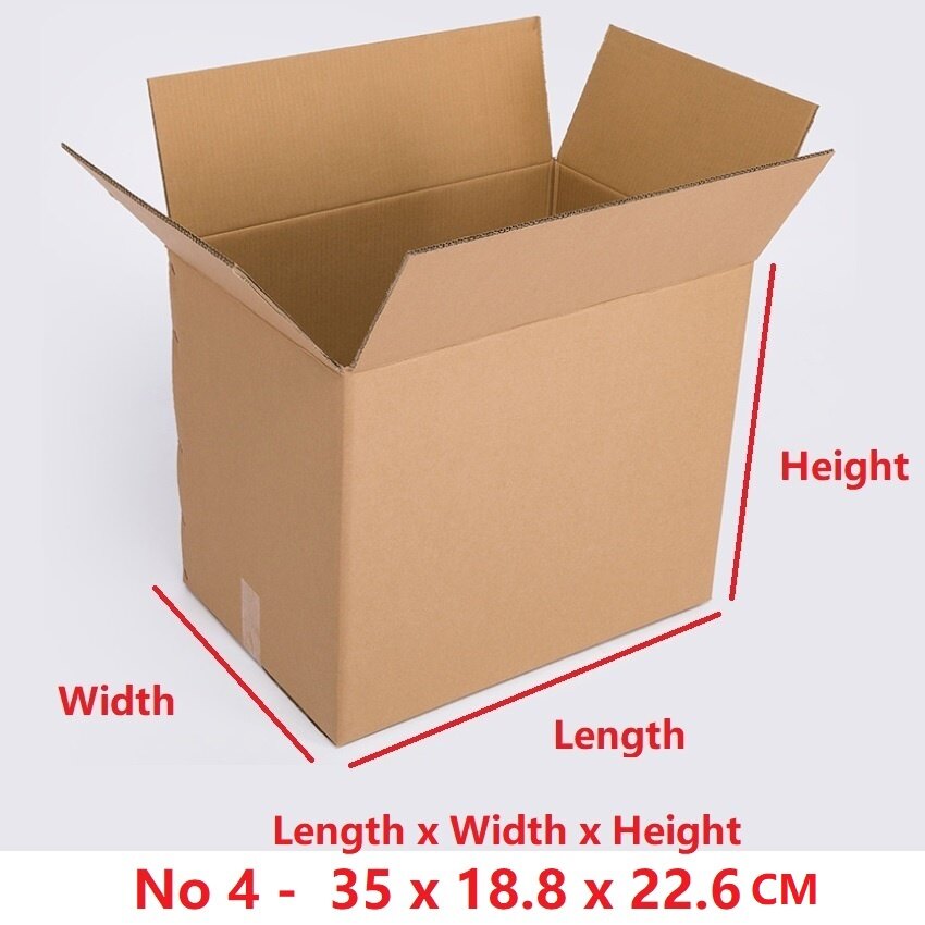 Wholesale 50pc Packing Box Packaging Box Carton Box Corrugated Kotak ...