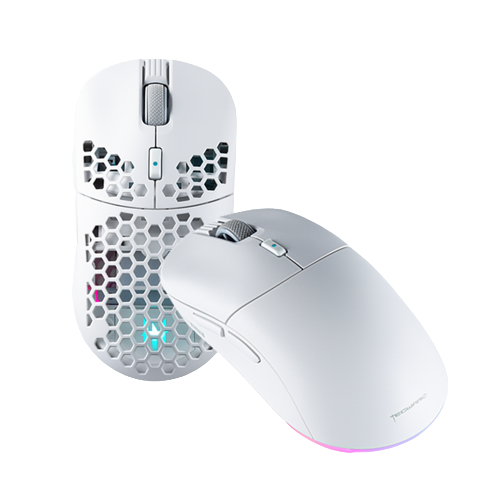 TECWARE PULSE ELITE WIRELESS GAMING MOUSE BLACK | WHITE ( 2.4G WIRELESS ...