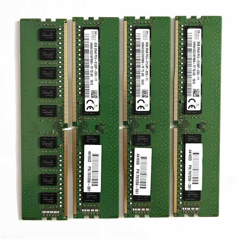 SKhynix DDR4 RAMs ECC UDIMM DDR4 8GB 2Rx8 PC4 2133P EE0 11/10หน่วย ...