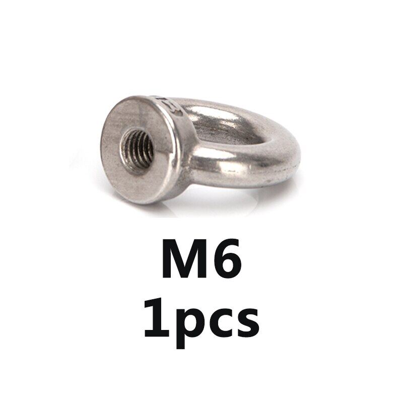 304 Stainless Steel M3 M4 M5 M6 M8 M10 Lifting Eye Nut Ring Eyebolt ...