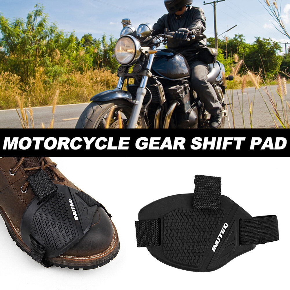(Ready) Motorcycle Shoes Protective Gear Shift Pad Elastic Gear Shifter ...