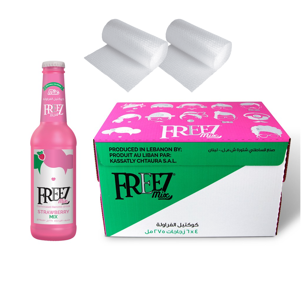 Freez Mix Soda Drinks Strawberry 24 bottle | Lazada