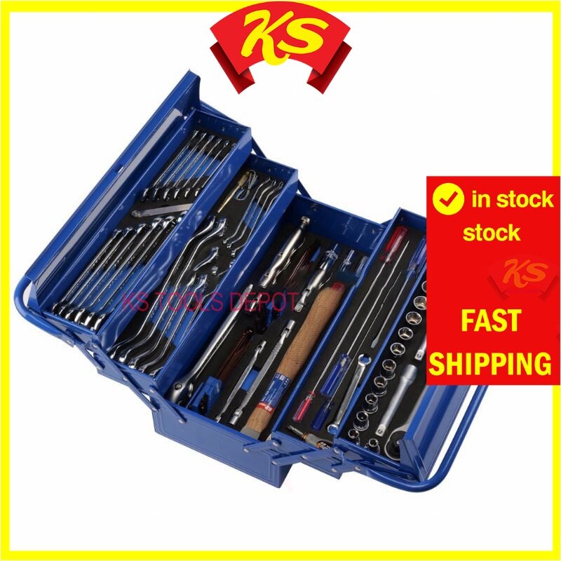 SB Tools 87Pcs Professional Tool Set - Box Socket Set - Spanner Set ...