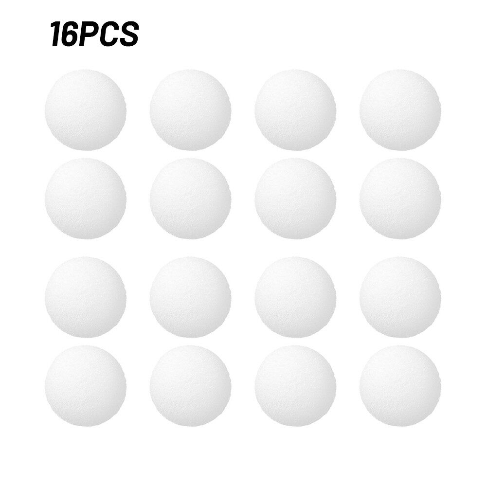 Spa Sponge Ball Swimming Pool Water 16PCS 60mm Cleaner For Hot Tub Scum ...