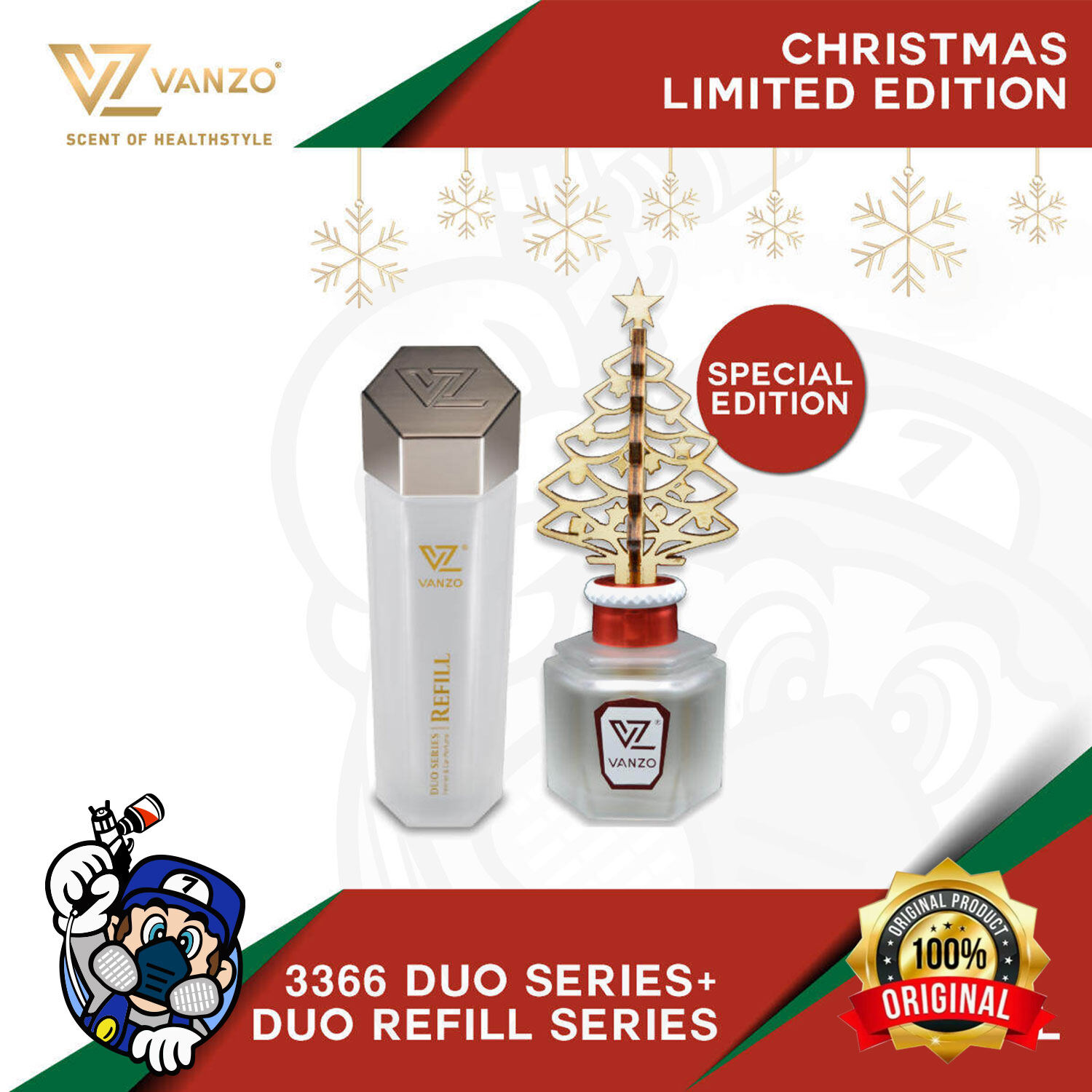 VANZO Christmas Edition Duo Series 3366 (English Pear & Freesia ...