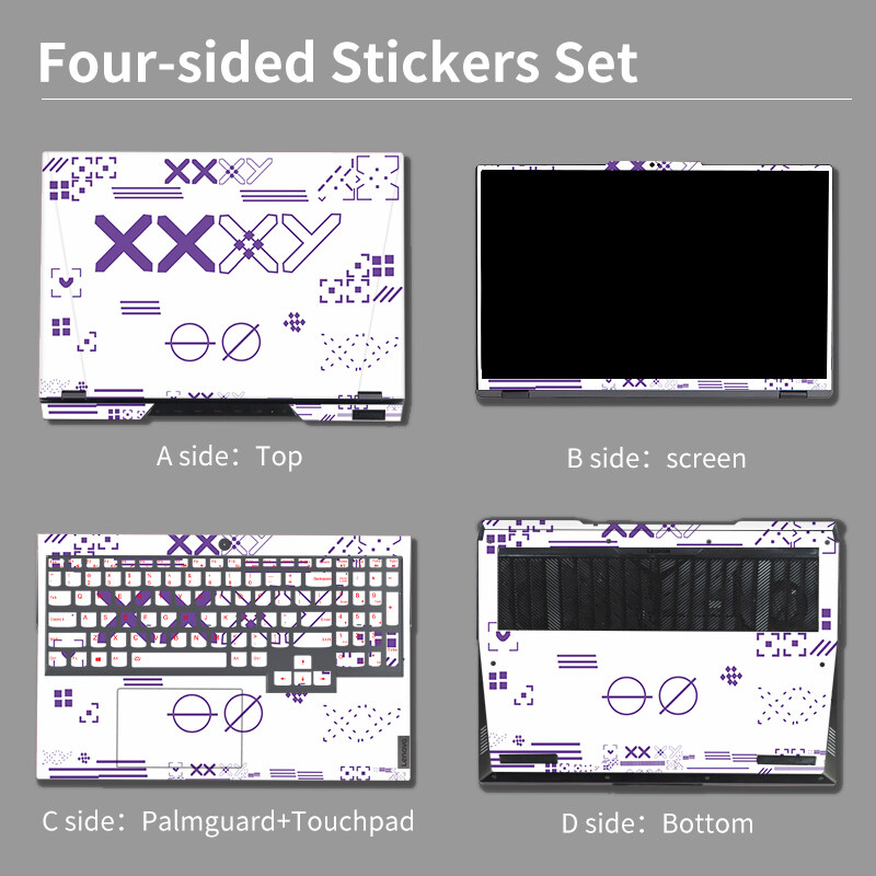 For Lenovo Legion Laptop Sticker Colourful skin 2023 Legion 5 Pro ...