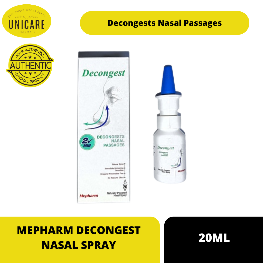 MEPHARM DECONGEST NASAL SPRAY 20ML | Lazada