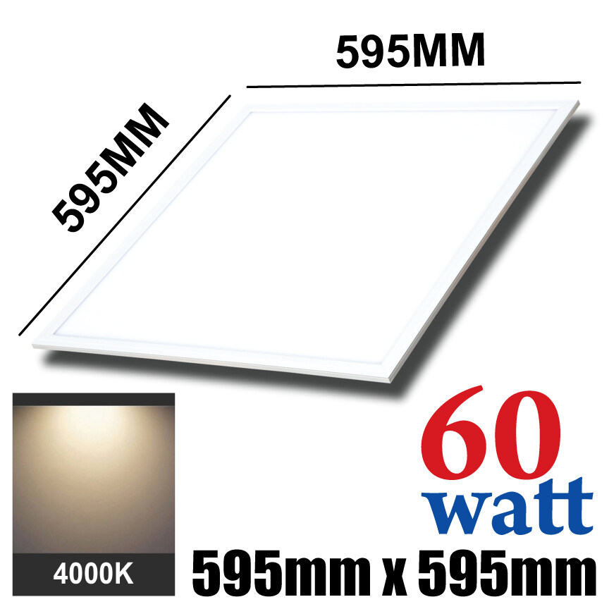 Office 60w Led Panel Light 2ft X 2ft Flat Recessed Light | Lazada