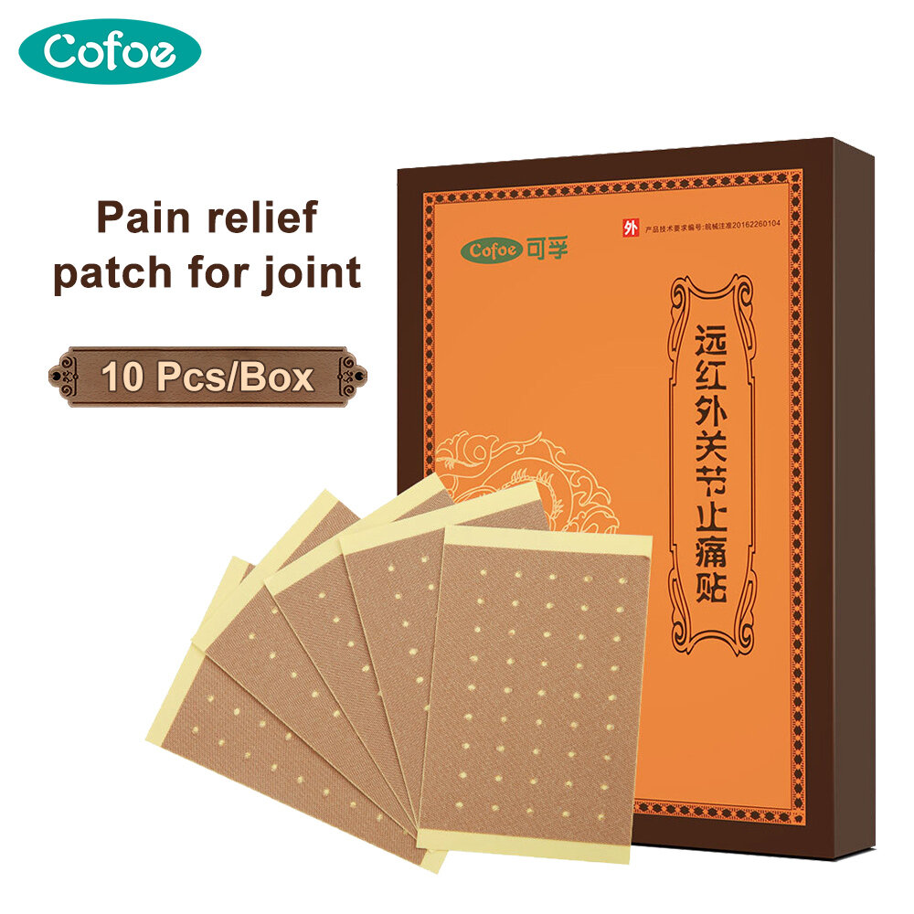 Cofoe Far Infrared Pain Relief Patches Plaster Waist Leg Shoulder Pain ...