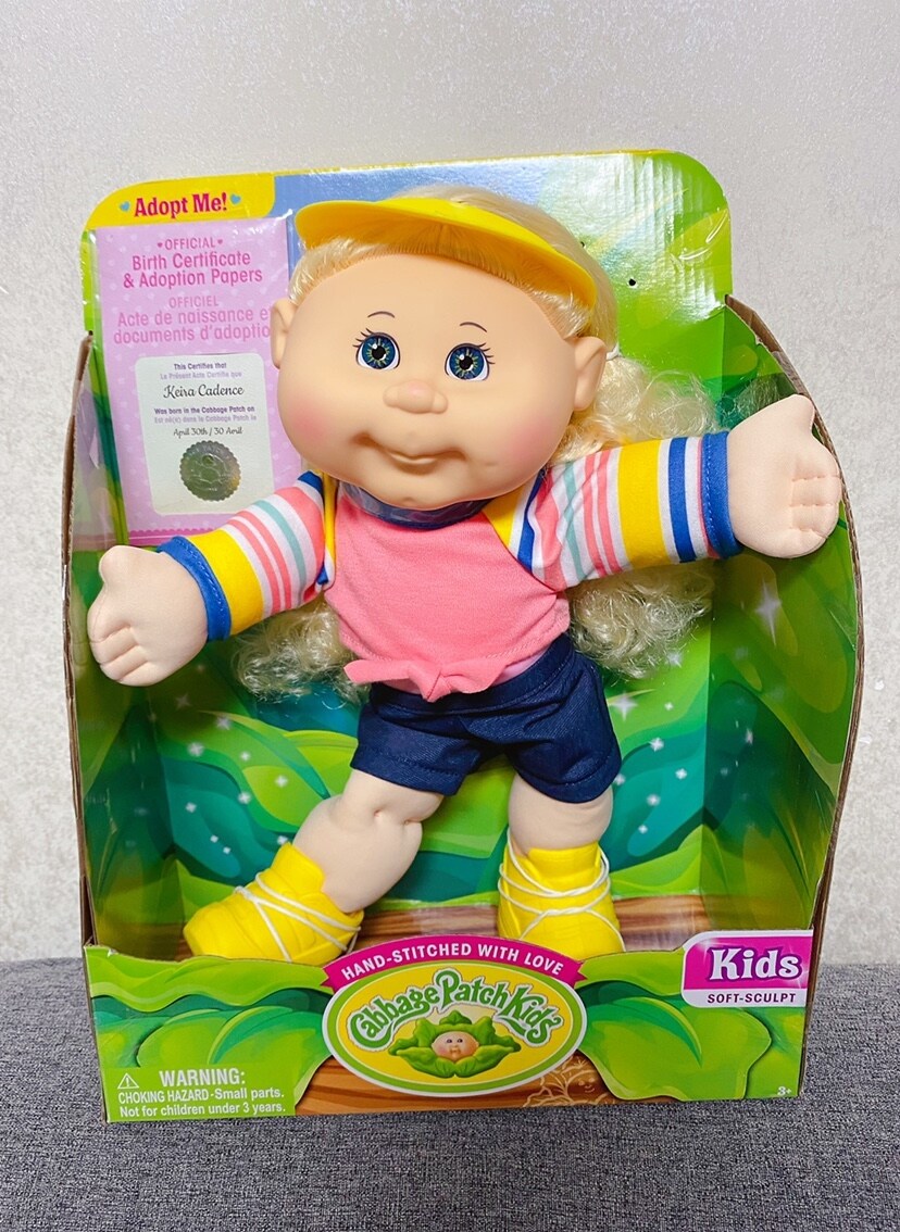 The original Cabbage patch kids broccoli doll collection large wool ...
