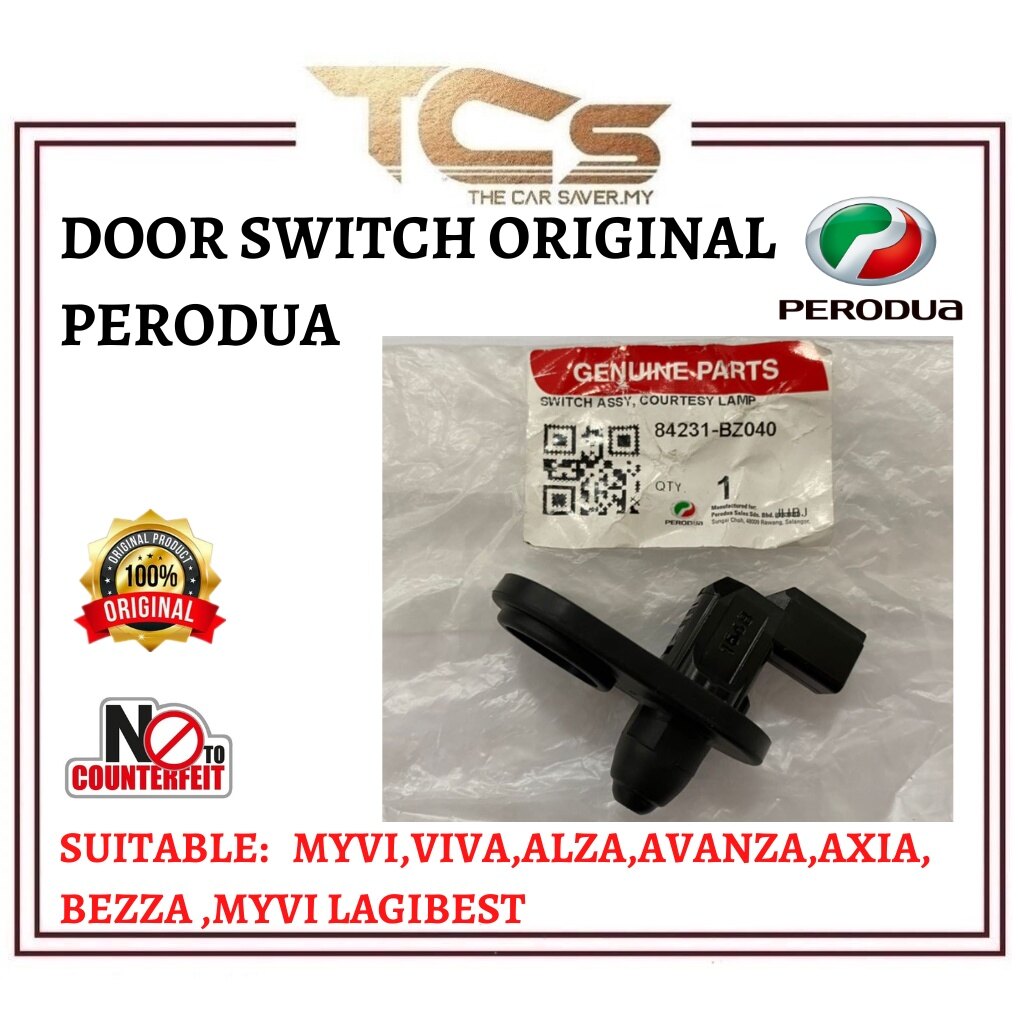 DOOR SWITCH ORIGINAL PERODUA MYVI,VIVA,ALZA,AVANZA,AXIA,BEZZA,MYVI ...