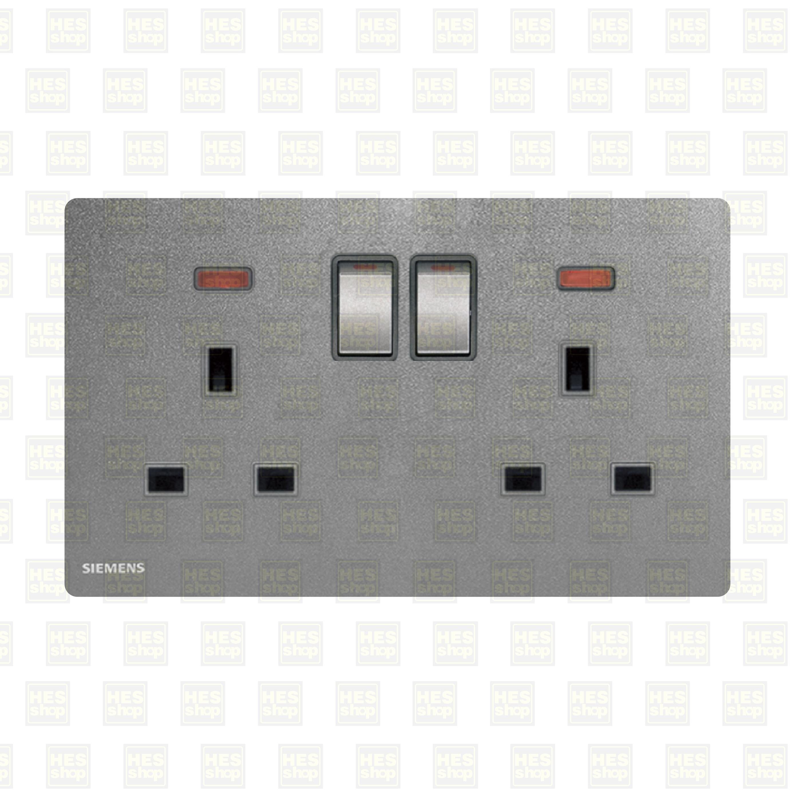 SIEMENS DELTA® ARINA SWITCH AND SOCKET 13A TWIN GANG SWITCHED SOCKET ...