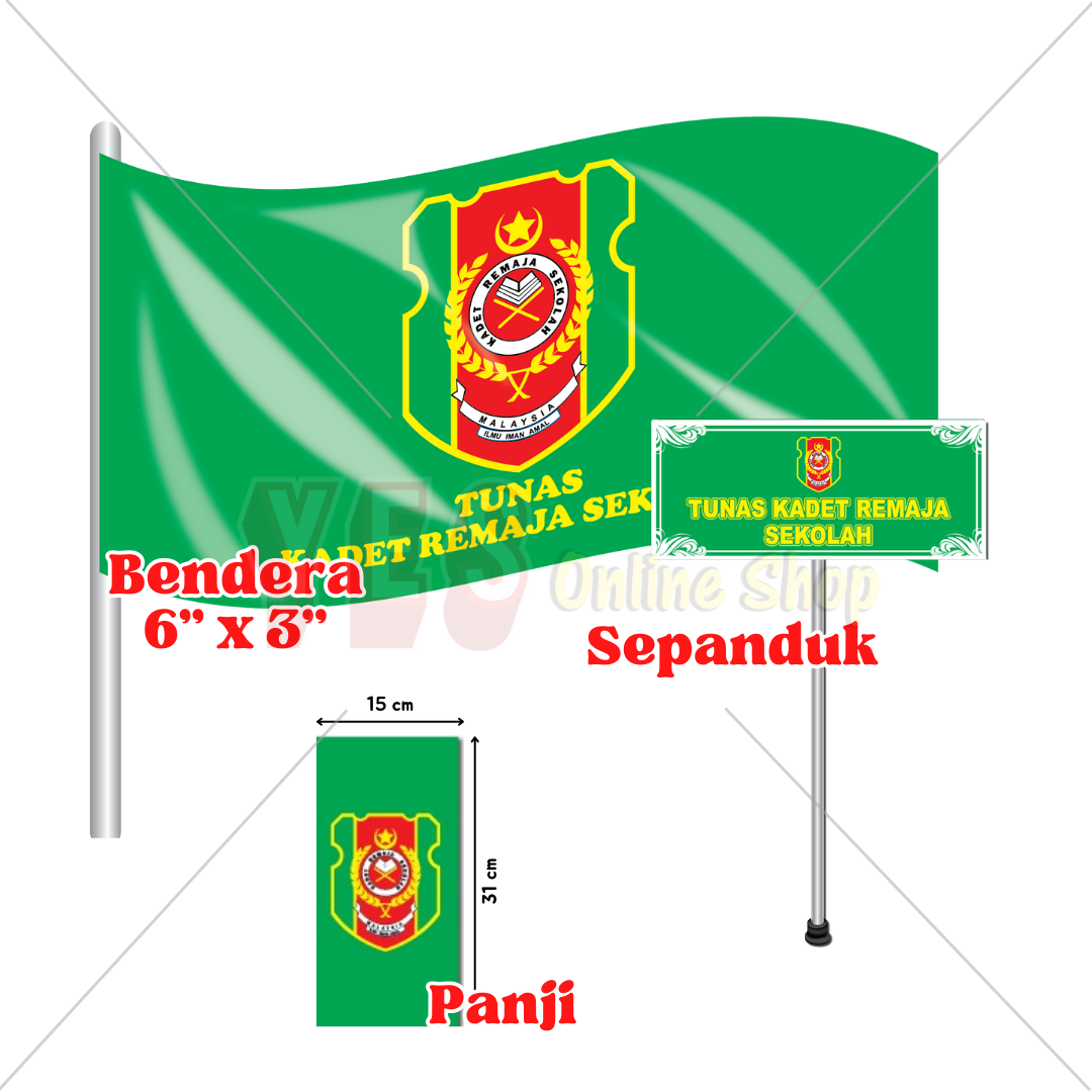 [READY STOCK] BENDERA Unit Beruniform // PANJI // SEPANDUK PAPAN ...