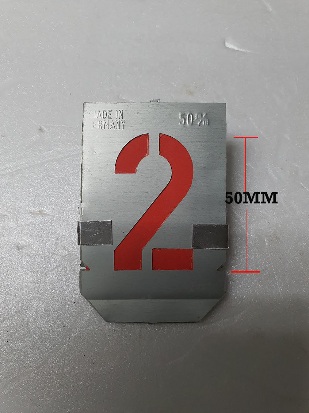 * HUNTER * NUMBER STENCILS ( 0-9 ) & LETTER STENCILS ( A-Z )-MADE IN ...