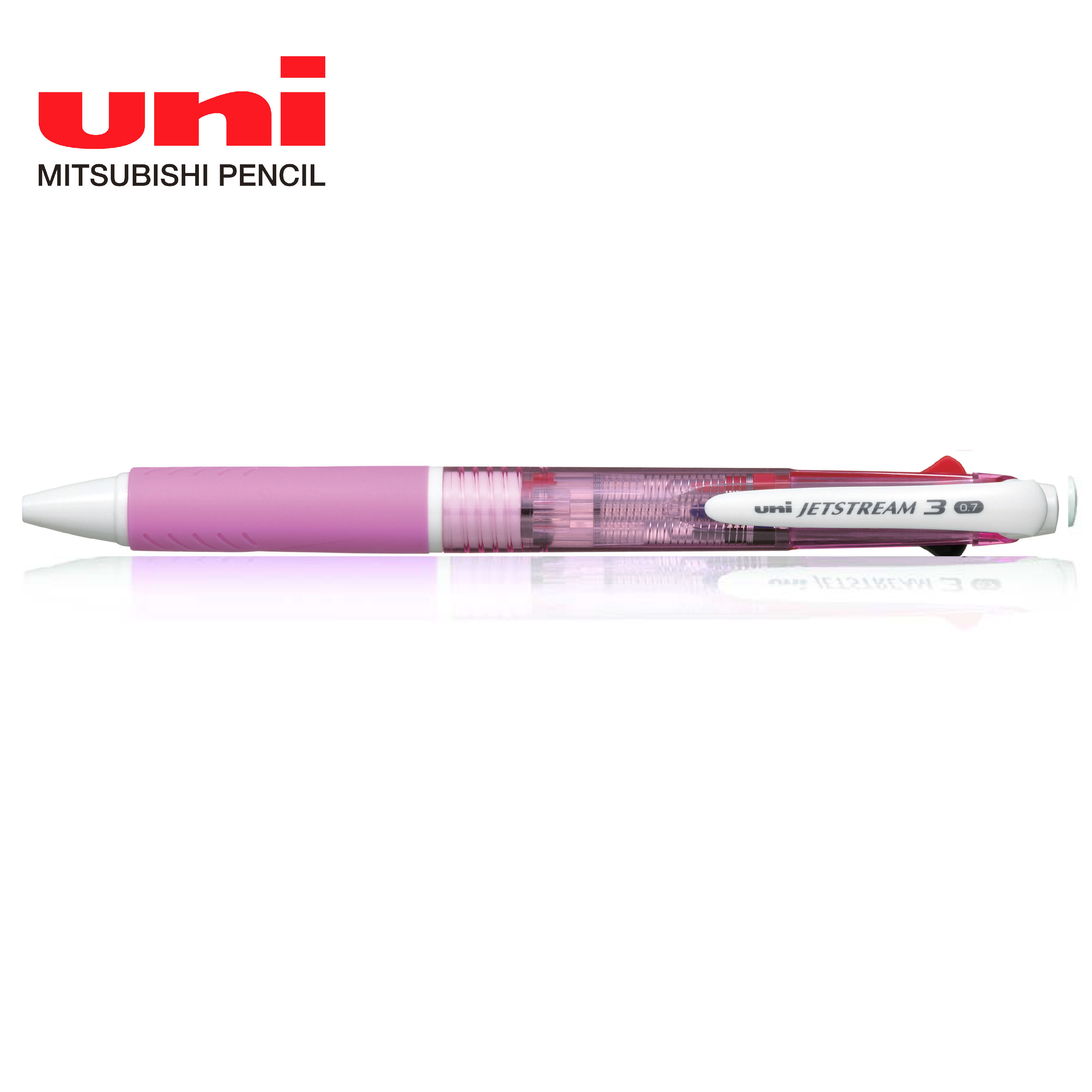 【Uni】Jetstream 3 Color Multi Pen 0.7mm SXE3-400-07 | Lazada