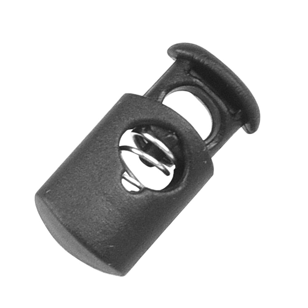 Single Hole Spring Loaded Drawstring Stopper Lanyard Clothing Sliding ...