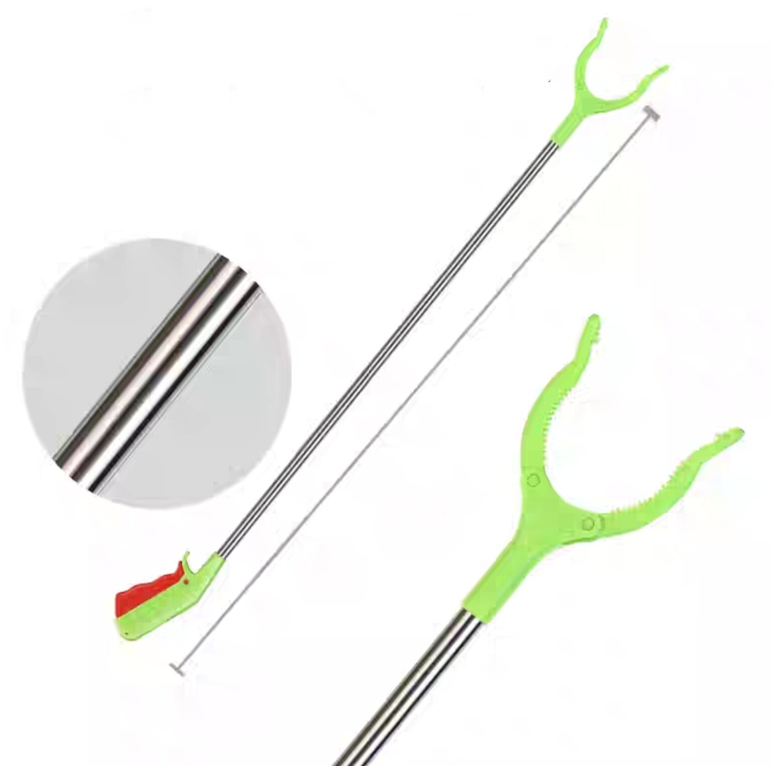Rubbish picker clipper Pick-up Tools with STAINLESS STEEL Handle ...