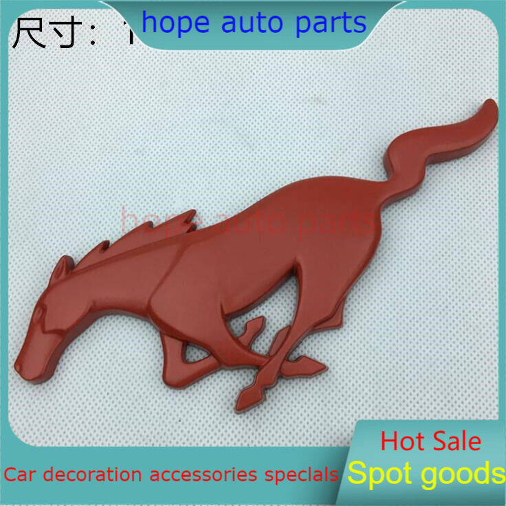 NEW Upgrade Ford 2.3T Mustang Front Logo Emblem Badge Replacement Car ...