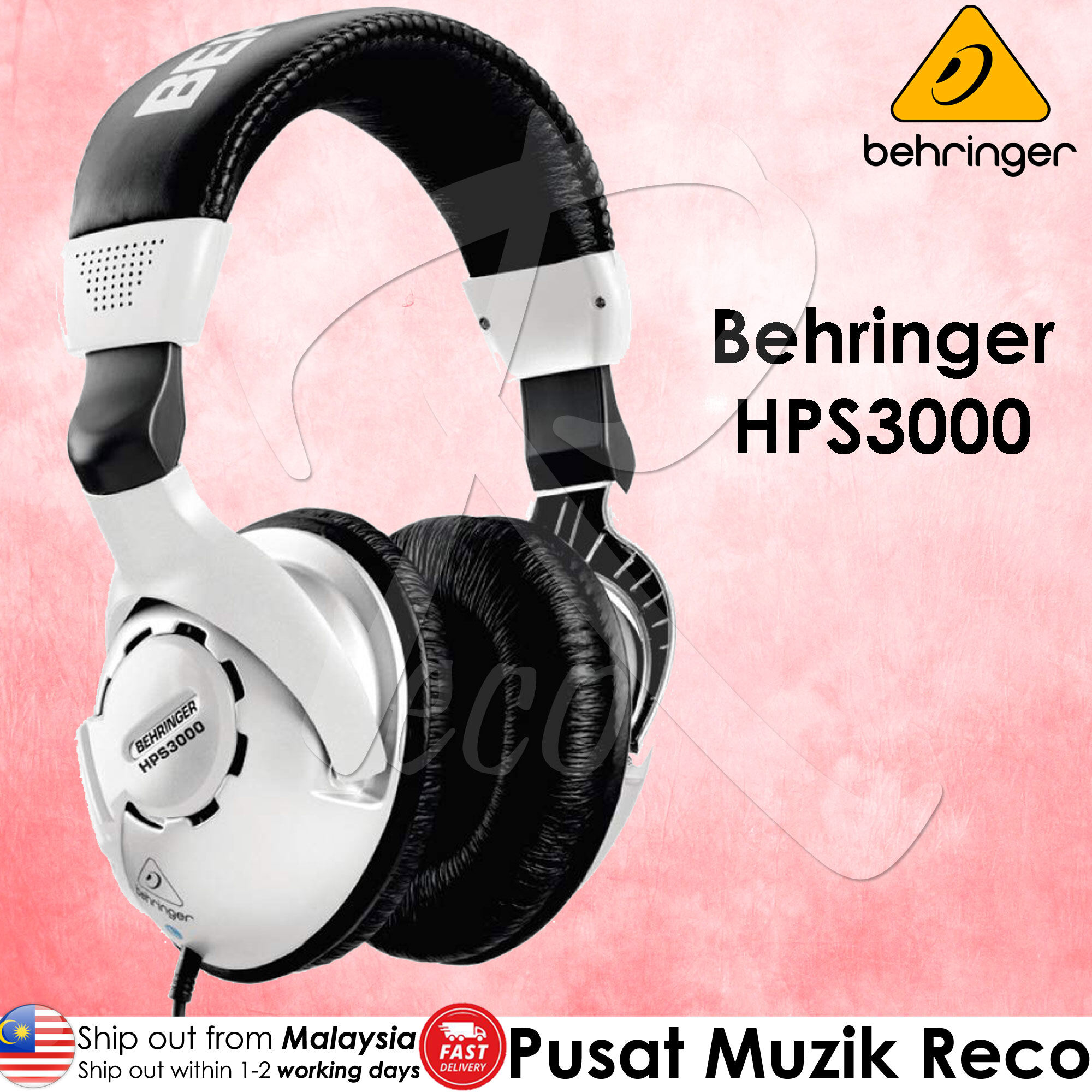 Behringer HPS3000 Studio Headphones (HPS 3000 HPS-3000) | Lazada