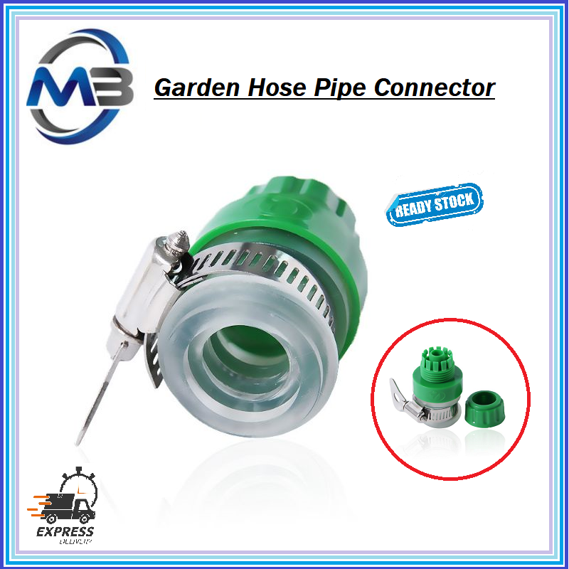 Outdoor Garden Lawn Water tap Hose pipe Connector Fitting Quick Adapter ...