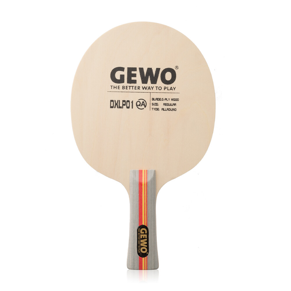 Original GEWO DXLP01 Table Tennis Blade Racket (Light Weight, 5 Ply Wood Allround) Ping Pong Bat ...