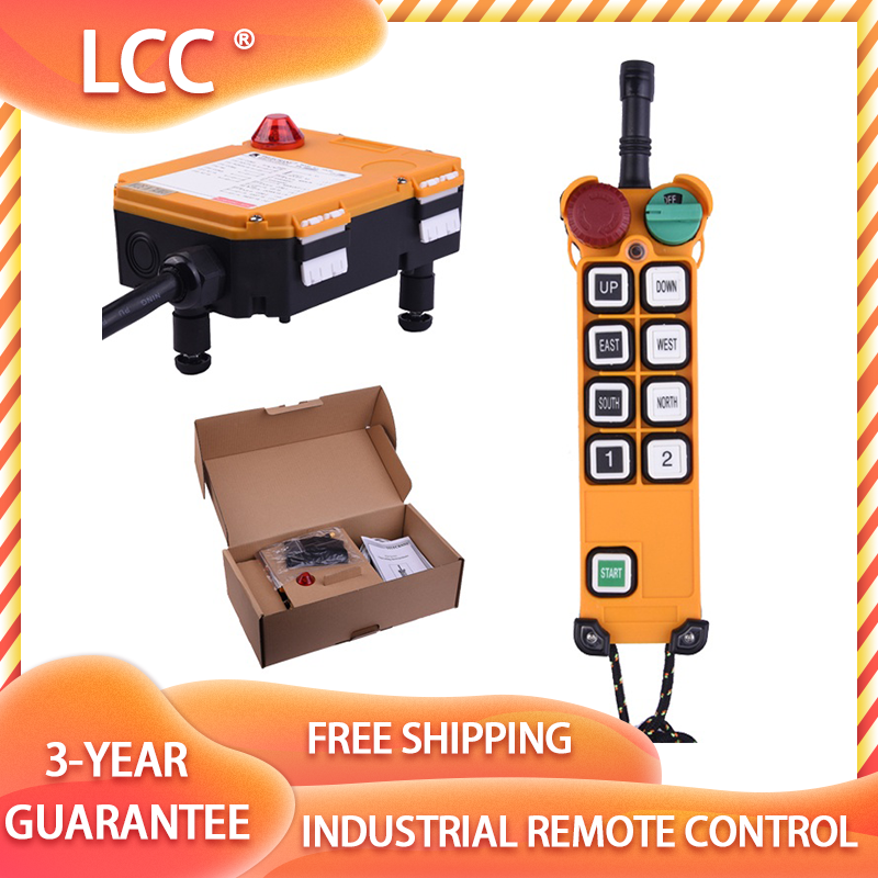 LCC F24-8S industrial universal 8 channel Telecrane f24 overhead crane ...