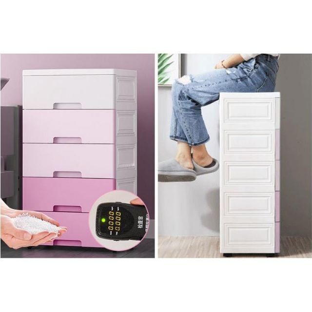 candy colored storage drawer cabinet😊kabinet almari laci simpan baju ...