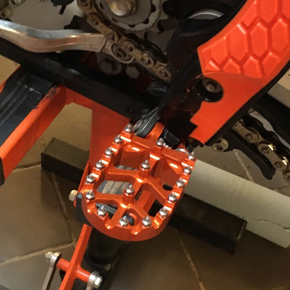 CNC Footpeg คันเกียร์สำหรับ KTM SX SXF XC XCW EXC,สำหรับ Husqvarna TE ...