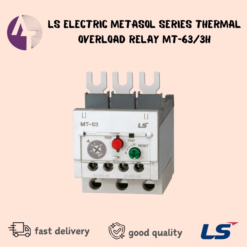LS Electric Metasol Series Thermal Overload Relay MT-63/3H | Lazada