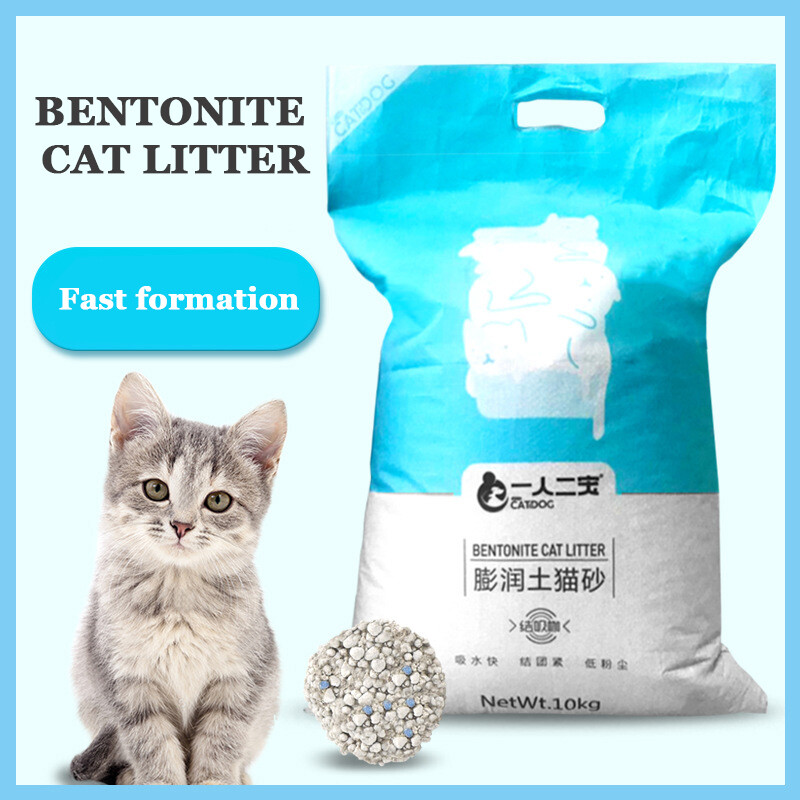 5Kg Cat Litter Original Deodorant Dust-free Bentonite Clump Cat Litter ...