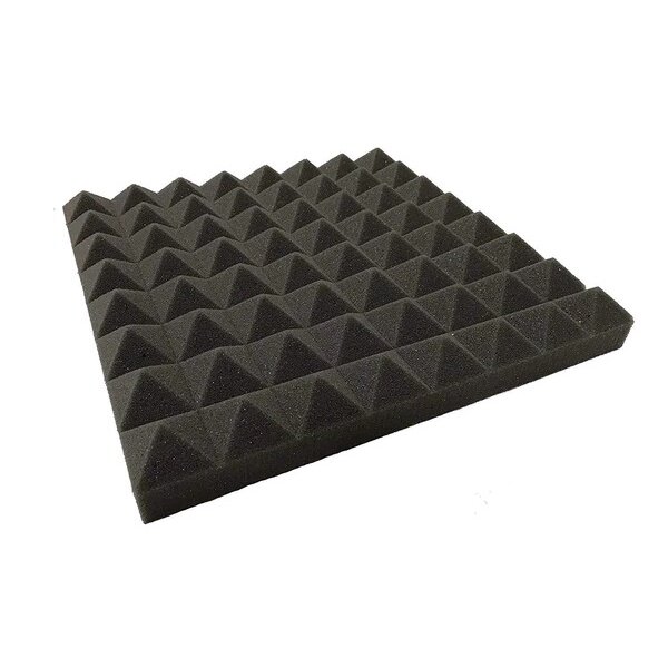 GoliveMic Pyramid Soundproof Sponge 30cm x 30cm x 2.5cm Absorption ...