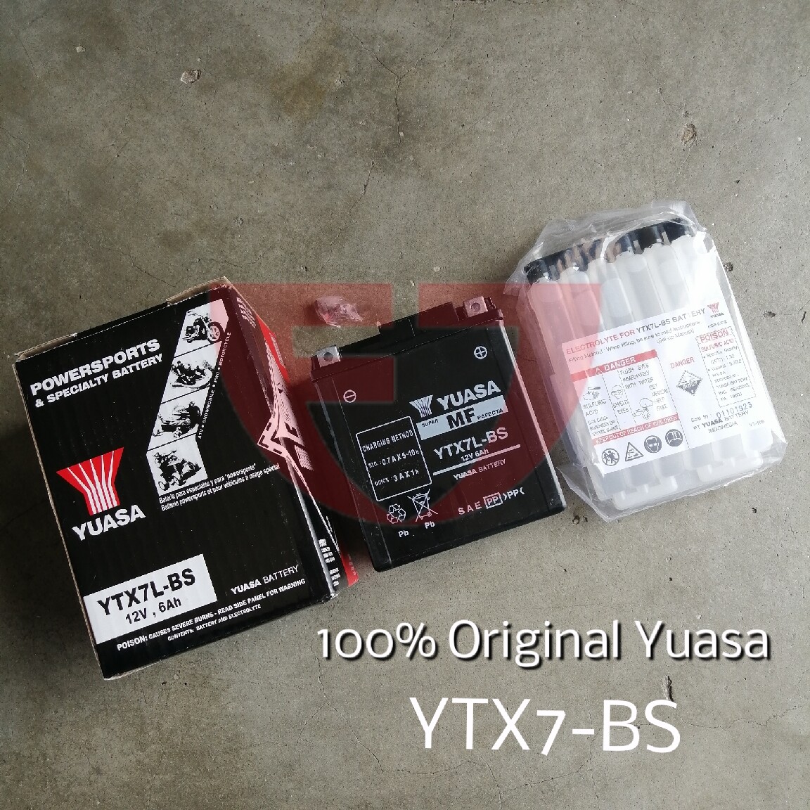 Yuasa YTX7L-BS | Lazada