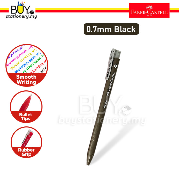 Faber Castell Pen 0.5 0.7 RX Gel Pen Super Smooth -(1s/Pcs) 0.5mm 0.7mm ...