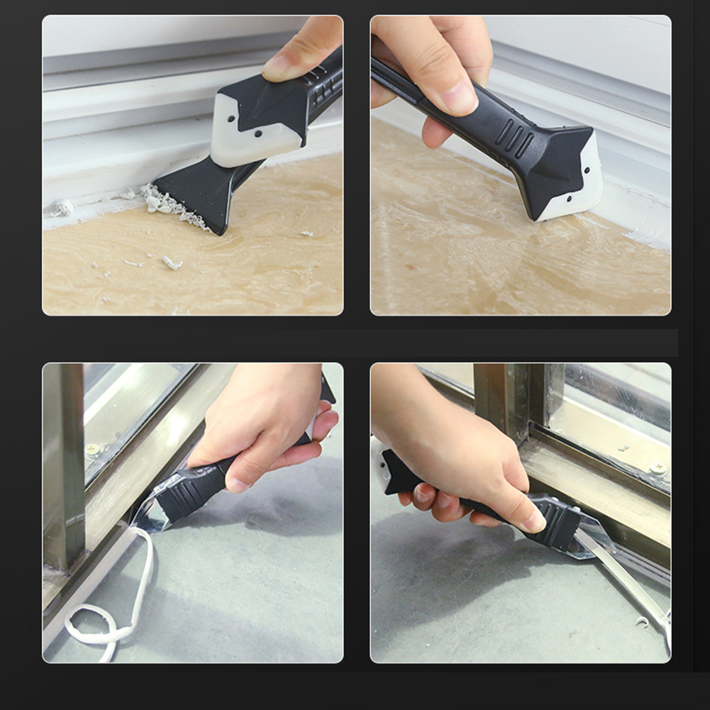 5 In 1กาวกำจัดกาวแก้วมุม Scraper Sealant พลั่วขนย้าย - LYOUTDOOR - ThaiPick